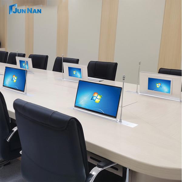 Quality Table Ultra Thin Computer LCD Monitor Lifting Station for sale