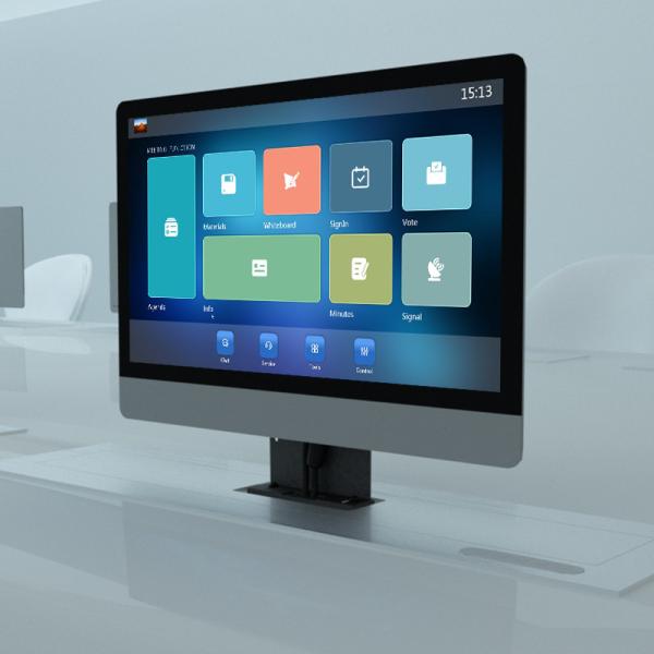 Quality Conference Table Paperless Conference System Lcd Monitor Lift Tablet Tablet for sale