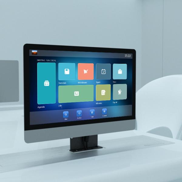 Quality Conference Table Paperless Conference System Lcd Monitor Lift Tablet Tablet for sale
