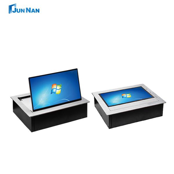 Quality Desktop Flip Display Flip Flop Computer 15.6 Inch Scroll Up Screen Conference for sale