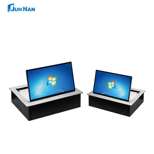 Quality Desktop Flip Display Flip Flop Computer 15.6 Inch Scroll Up Screen Conference for sale