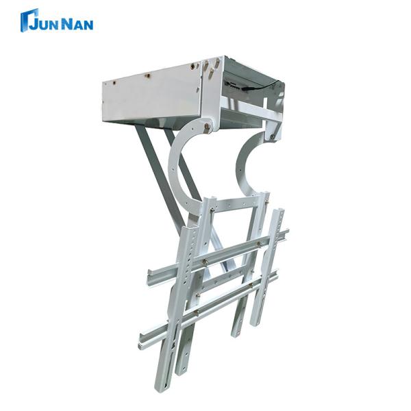 Quality Retractable hidden wall mounted motorized flip up ceiling tv lift mount for sale
