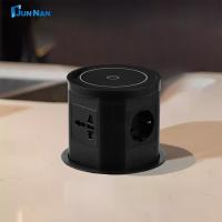 China Multi-function power socket with wireless charger for sale