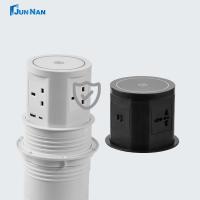 China Multi-function power socket with wireless charger for sale