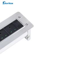 China Hidden On Conference EU Power Plug Desk Socket for sale