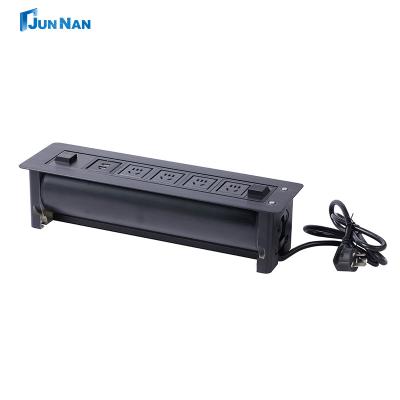 China 220V AC Baixa Tensão 180 Graus Rotação Soquete de Escritório Soquete Pop Up Plug à venda