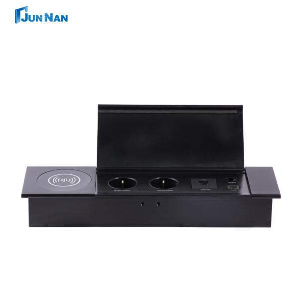 Quality Electric Pop-Up Tower Kitchen Desktop Speaker Socket With Wireless USB-C Pop Up for sale