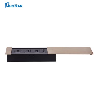 Quality Pop Up Table Socket Hidden UK USA Standard Retractable Pull Up Sockets for sale