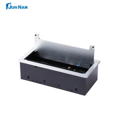 China Smart Table Socket Row Plug USB Charging Socket Embedded Charging Base for sale