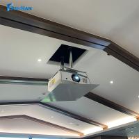 Quality Motorized Bracket Ceiling Projector Mount 0mm - 350mm Hidden Mount for sale
