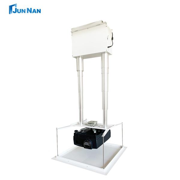 Quality Motorized Electric Projector Lift Ceiling White Projector Scissor Lift for sale