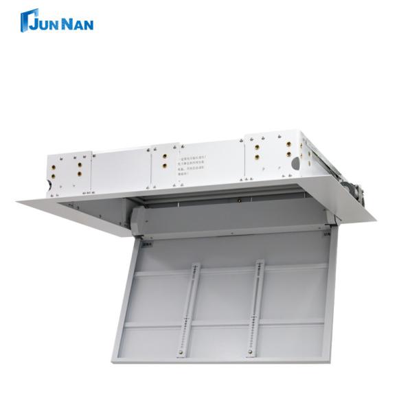 Quality Folding LCD Telescopic TV Electric Ceiling Flipper Ceiling Mount Tv Bracket Hidden Remote Control for sale