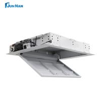 China Folding LCD Telescopic TV Electric Ceiling Flipper Ceiling Mount Tv Bracket Hidden Remote Control for sale