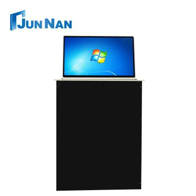 Cina Sistema di conferenze senza carta LCD elevatore elettrico monitor apparecchiature centrali per ufficio elevatore elettrico tavolo conferenza display in vendita