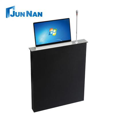 Cina attrezzature per conferenze macchina da scrivania Conferenze da scrivania LCDmonitor Sistema di ascensore sincronizzato Microfono Sistema senza carta in vendita