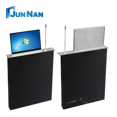 Cina attrezzature per conferenze macchina da scrivania Conferenze da scrivania LCDmonitor Sistema di ascensore sincronizzato Microfono Sistema senza carta in vendita