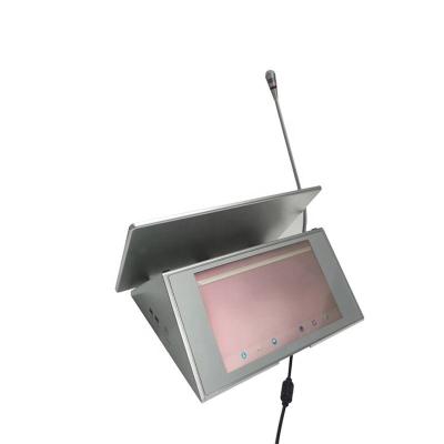 Cina Attrezzature elettroniche per conferenze Sistema di conferenze senza carta 13.3 INCHES Screen Flip Up Motorized Monitor Lift in vendita
