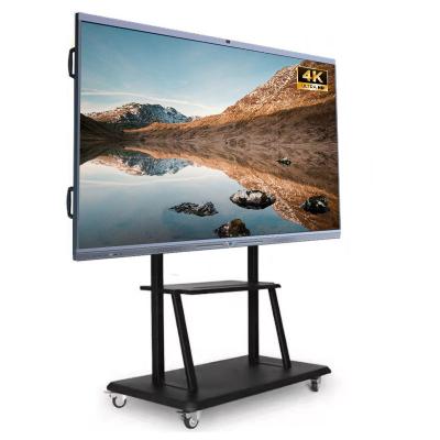China Monitores de escritório full hd ou 4k 65 polegadas HD TV móvel de painel plano de parede ecrãs de sala de conferências à venda