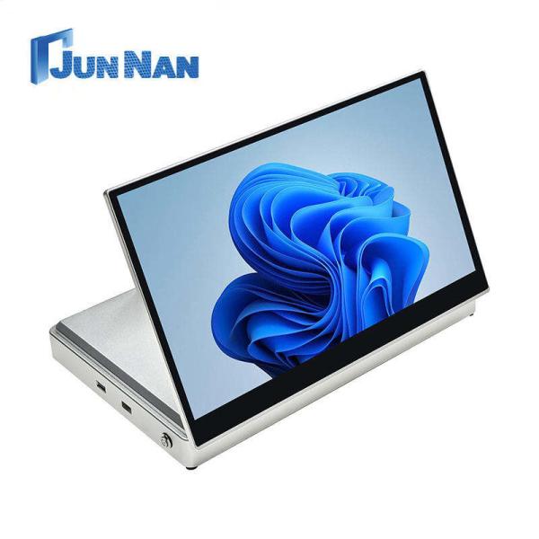 Quality Paperless Conference System Motorised Monitor Lift Conference Desktop Terminal Lcd Monitor With Speaker for sale