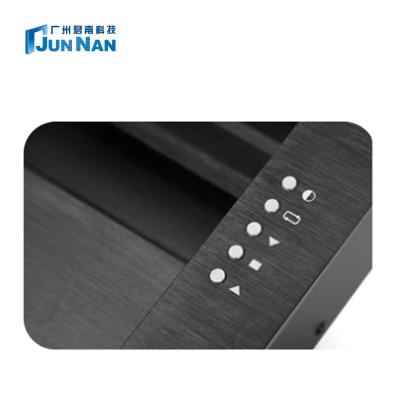 Cina Paperless Conference System Equipped Ultrathin Flip Up Monitor Lift Hidden Desk Monitor Lift in vendita