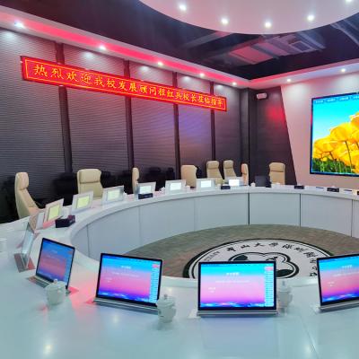 Cina Paperless Conference System Ultrathin LCD Monitoring Lift with and Aluminum Alloy Material in vendita