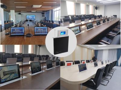 Cina Paperless Conference System Ultrathin LCD Monitoring Lift with and Aluminum Alloy Material in vendita