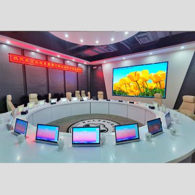 Cina Professional Video Conference Systems Custom Size Desk Lcd Monitor Lift Paperless Conference System in vendita