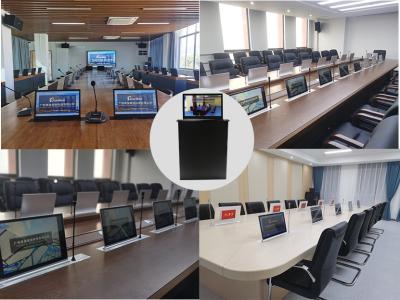 Cina Professional Video Conference Systems Custom Size Desk Lcd Monitor Lift Paperless Conference System in vendita