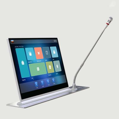 China Paperless Computer Conference System Electric Pop-up Paperless Meeting System Retractable Monitor Lift for sale