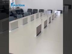 환경 보호 종이 없는 회의 시스템을 위한 전기 마이크가 있는 철수식 전기 감시 엘리베이터