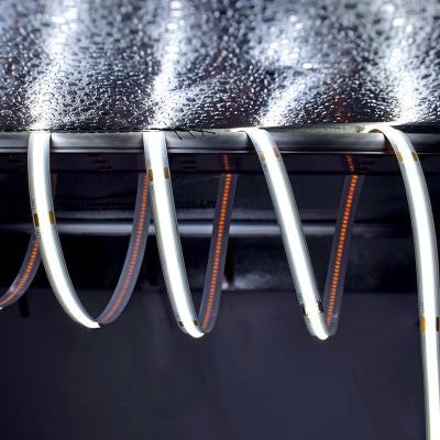 Cina Linea flessibile leggera ultra stretta luce 12V 24V 4mm della striscia della PANNOCCHIA LED largamente 480 perle in vendita