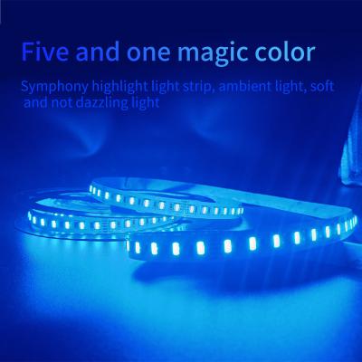 Cina Luce di striscia flessibile di SMD 5050 LED RGBWW cinque in un doppio pannello di rame puro in vendita