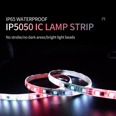 Cina La striscia dell'acqua corrente Ip65 Smd ha condotto la lampada impermeabile del paesaggio di Antivari Ktv della colla 5050 in vendita