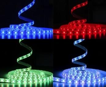 Cina IP20 RGB 30 LED/materiale di larghezza FPC del PWB della luce striscia di m. 7.2W SMD 5050 LED 10MM in vendita