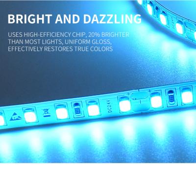 China Wasserdichter SMD LED Streifen 12/24VDC 630nm 12W IP65 25LM zu verkaufen
