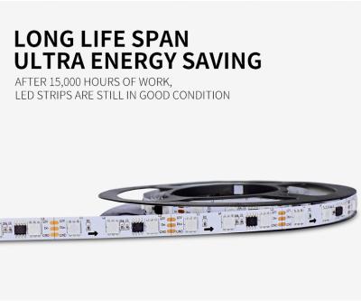 Cina striscia flessibile 12/24VDC di 6W IP20 30leds/M SMD5050 LED in vendita