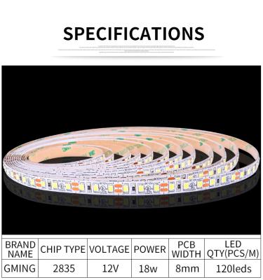 China 2Oz de Lichten van PCB IP68 12v 16W 120les/M Led Tape Strip Te koop