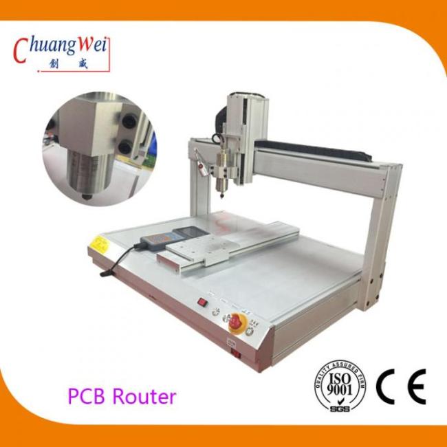 Desktop PCB depaneling Router Machine 650mm X 450mm Working Area 0