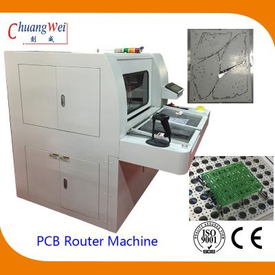 Cina Macchina di routing a doppia stazione per PCB 220V con controllo automatico dei bit di routing in vendita