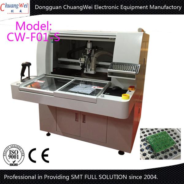 Quality 220/110V PCB Router Machine With 3.5KW Vacuum Cleaner 2 Working Table for sale