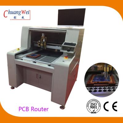 China Máquina de roteador automático de PCB de baixa manutenção com câmera de vídeo CCD de alta resolução à venda