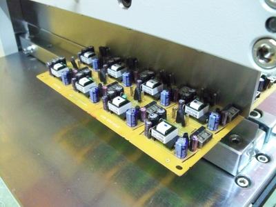 China 400mm Cutting Length V Cut PCB Separator 110/220V Industrial With Linear Blade for sale