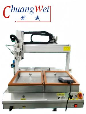 China Máquina de roteamento automática de circuito impresso de estação dupla Pcb Cnc à venda