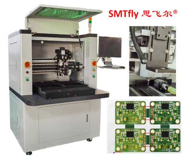 Quality Standard PCB Router Depaneling Machine 0.001mm Positioning With CCD Camera for sale