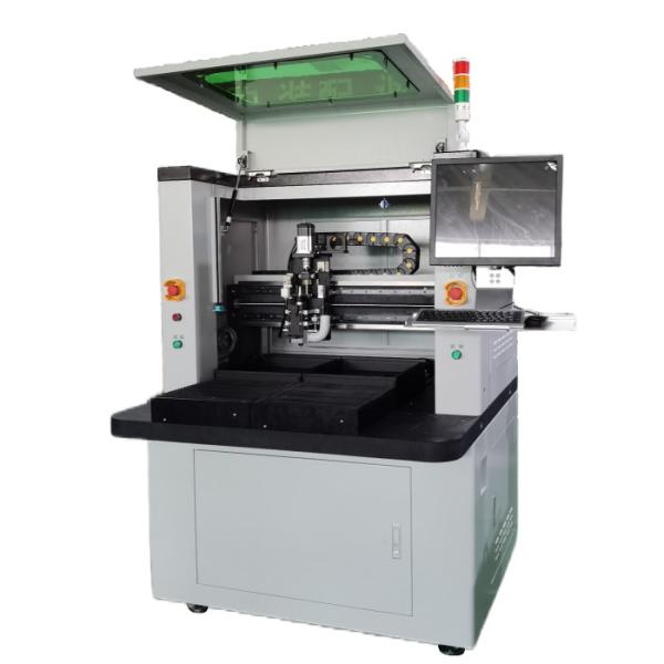 Quality White PCB Router Machine 60000RPM Spindle Speed For Milling Joints FR4/CEM/MCPCB for sale