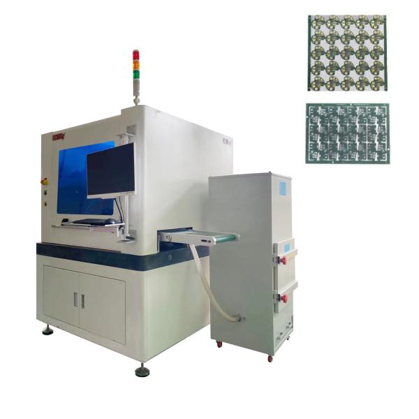 Quality 2 Table PCB Router Machine 0.5mm Thickness CNC Printed Circuit Board Inline for sale