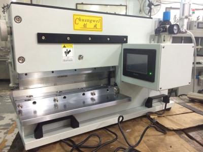 China Pre-scored PCB Singulation Equipment CWVC-2L With Linear Knife for sale