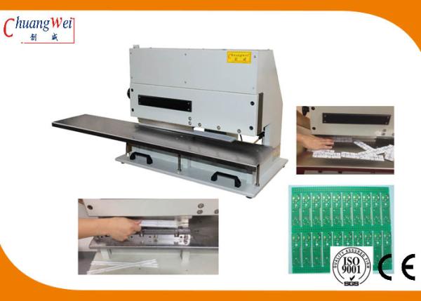 Quality Fr2v White V Cut PCB Separator Safety 2.5mm Thickness With Two Linear Blades for sale
