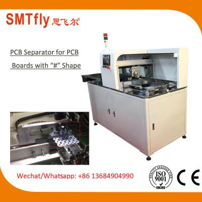 China 110V 500/S Máquina de separação de PCB de corte em V em linha armazenamento de dados PLC à venda