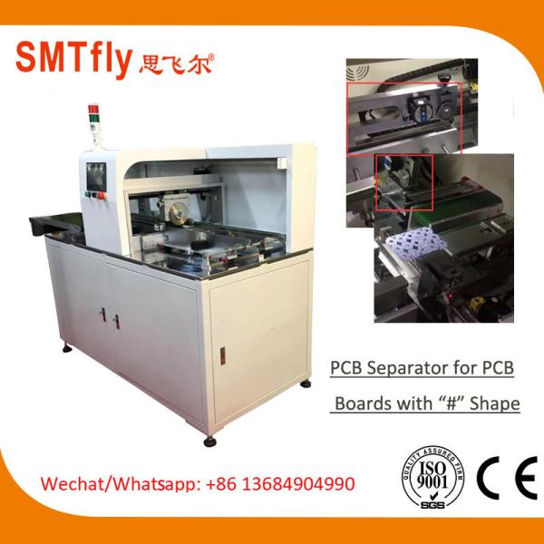 Quality 110V 500/S Inline V Cut PCB Separator Machine PLC Data Storage for sale